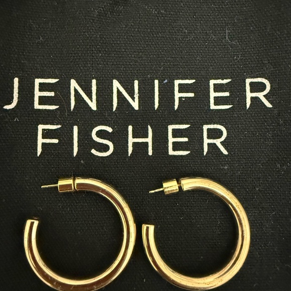 Jennifer Fisher | Jewelry | Jennifer Fisher Classic Gold Hoops | Poshmark